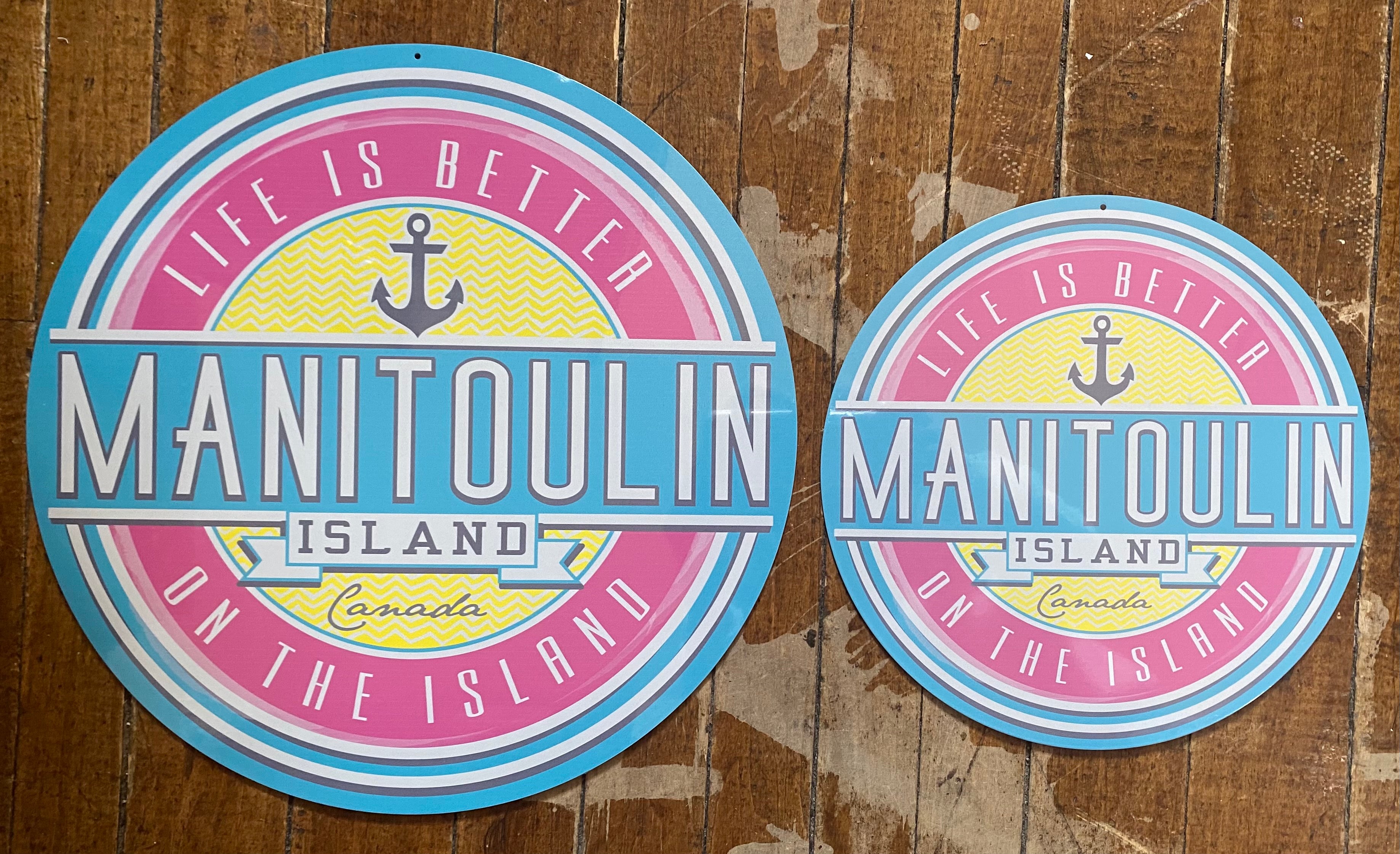 Manitoulin Island… life is better on the island (metal) – Island Home ...